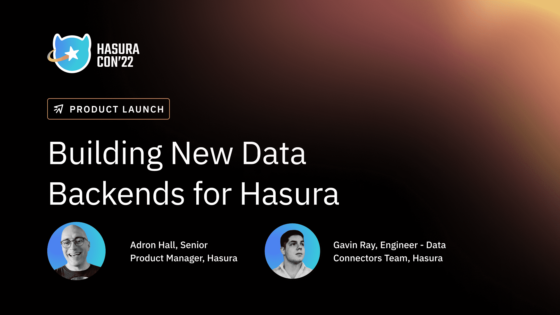 Building New Data Backends for Hasura